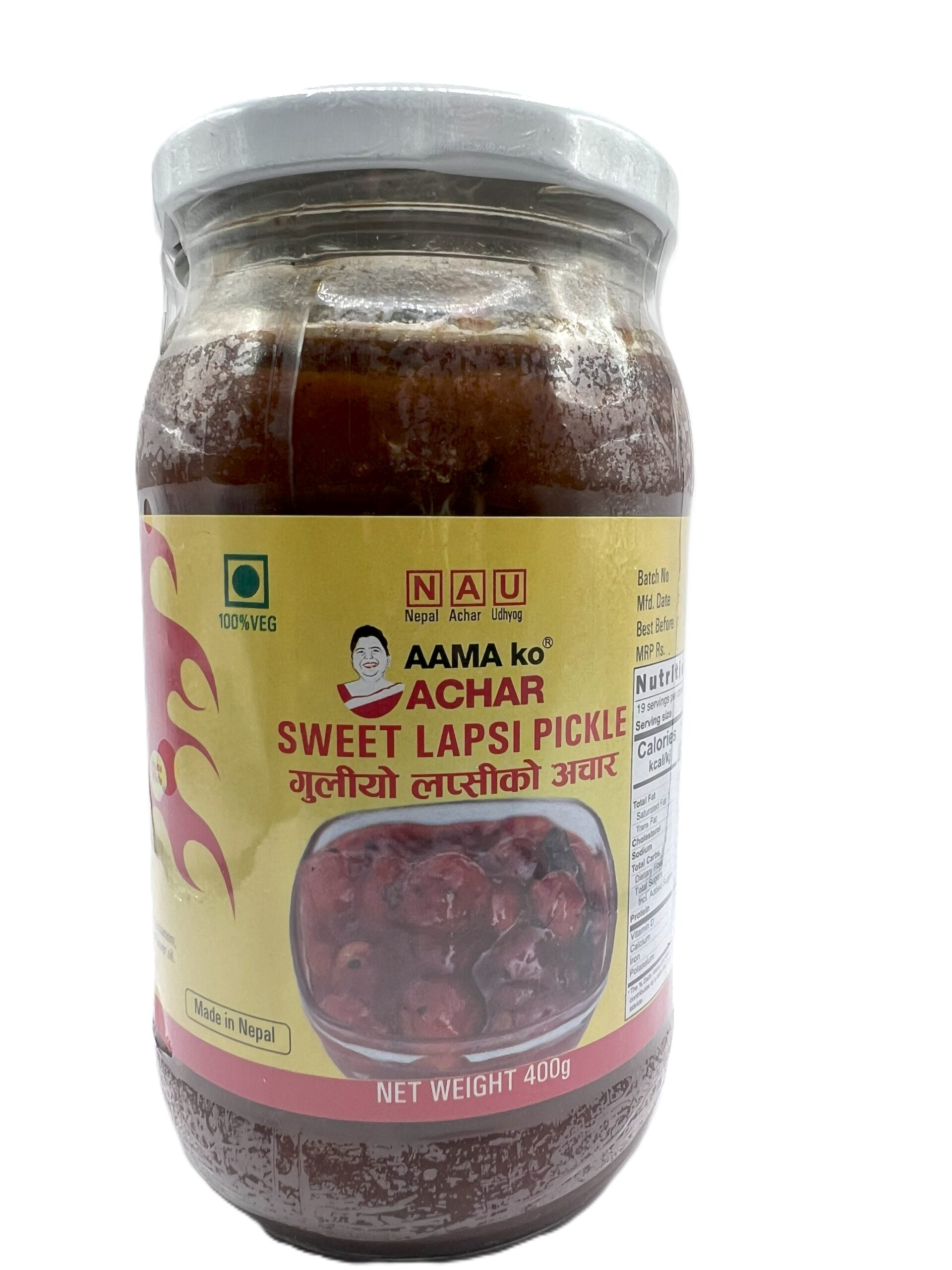 Aama Ko Sweet Lapsi Pickle 400g – Hamro Mart